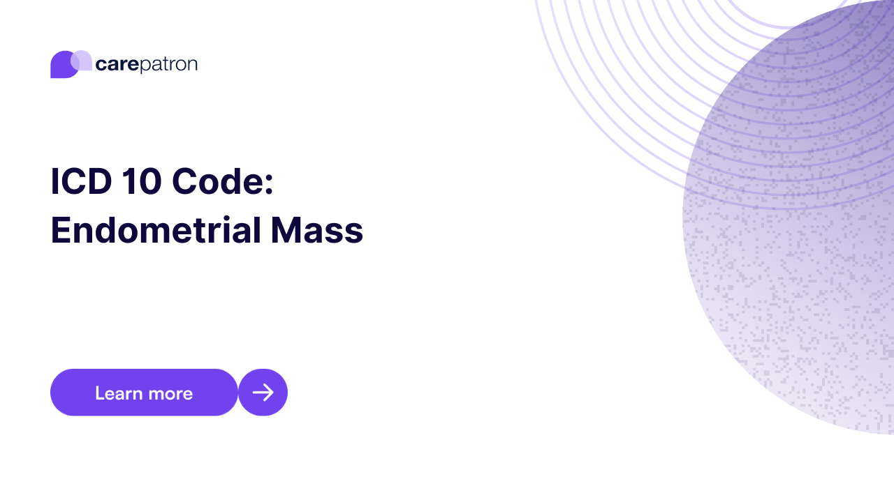 Endometrial Mass ICD 10 CM Codes 2023